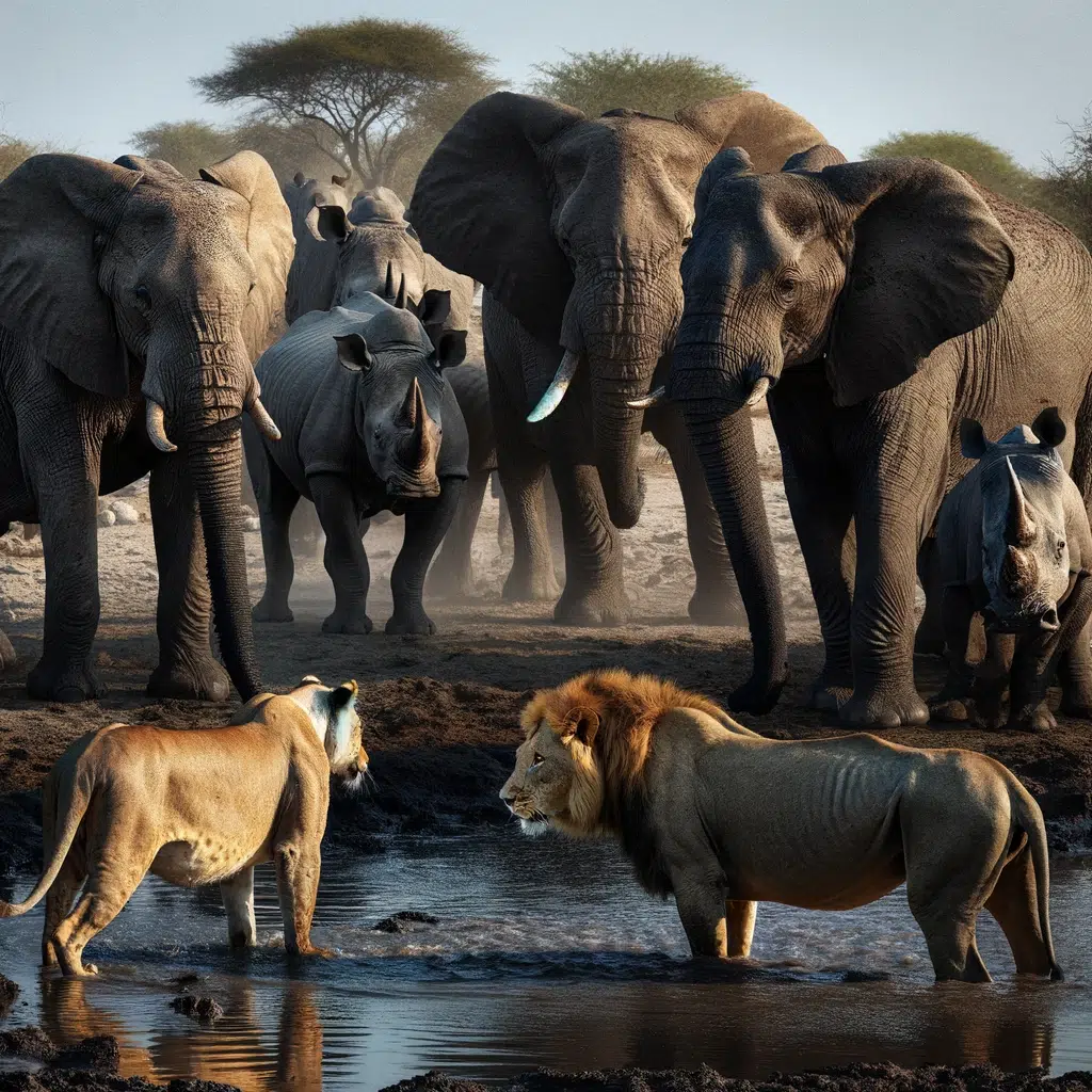 Incredible Encounter: Elephant Bull puts Lions in Their Place in Kruger ...