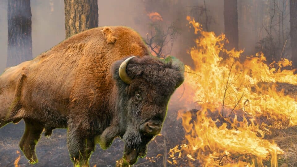 How Bison Could Be the Natural Solution to Wildfire Management ...