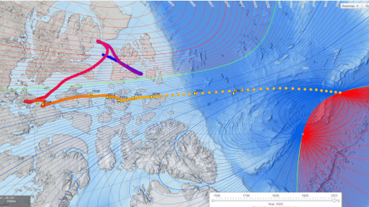 Strange Shifting of Earth’s Magnetic North Pole Baffles Scientists ...