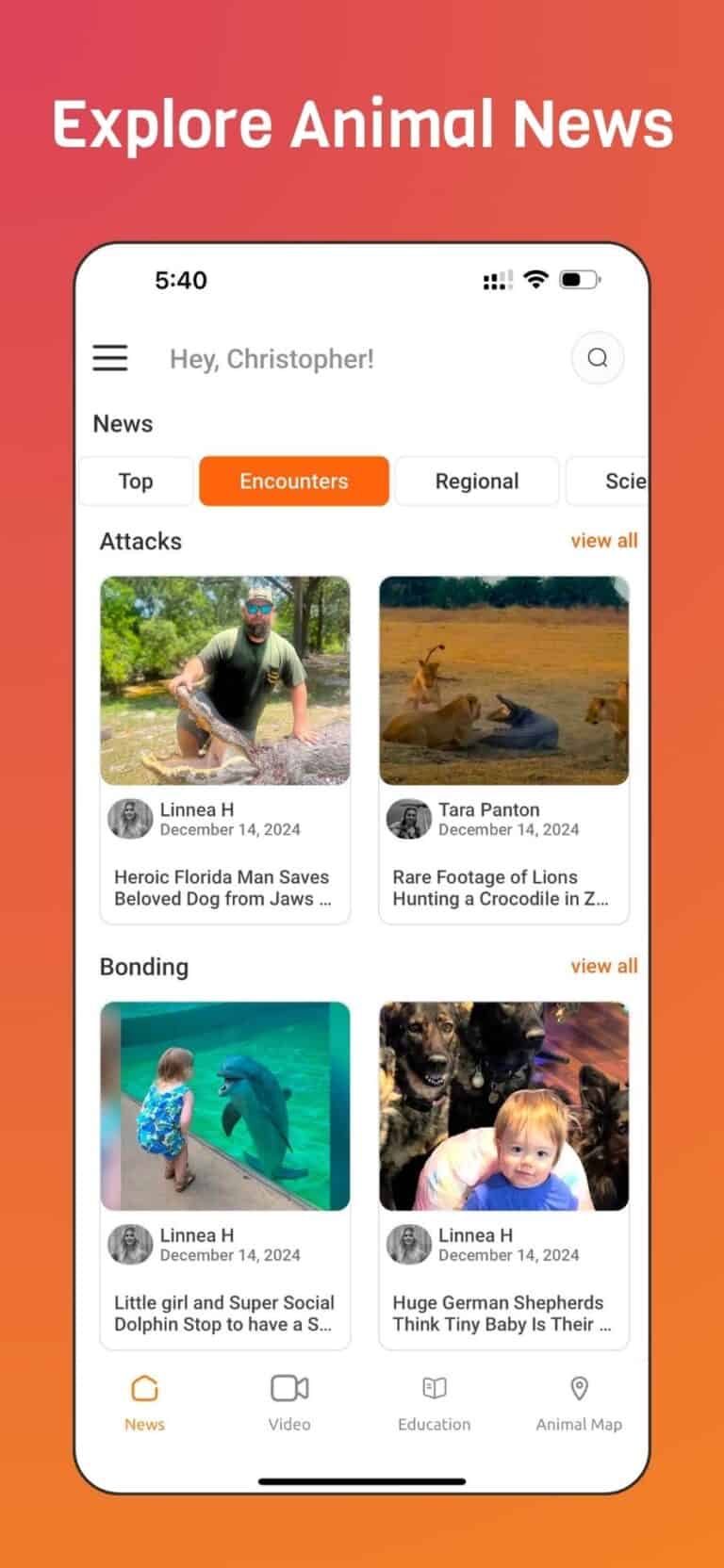 Animal Hub App - Animals Around The Globe