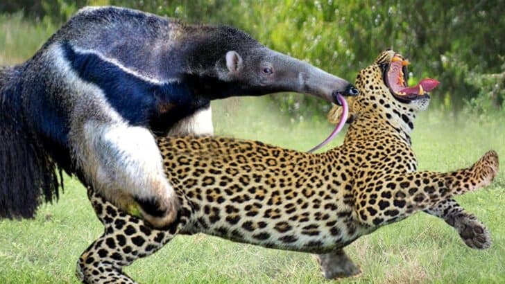 How Giant Anteaters Battle Jaguars - Animals Around The Globe